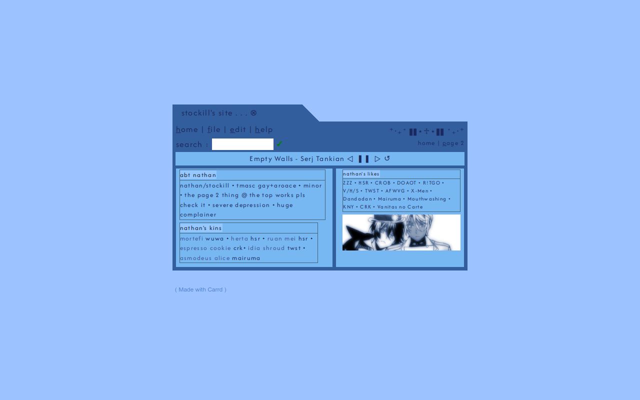 the BEST carrd to ever carrd the carrd